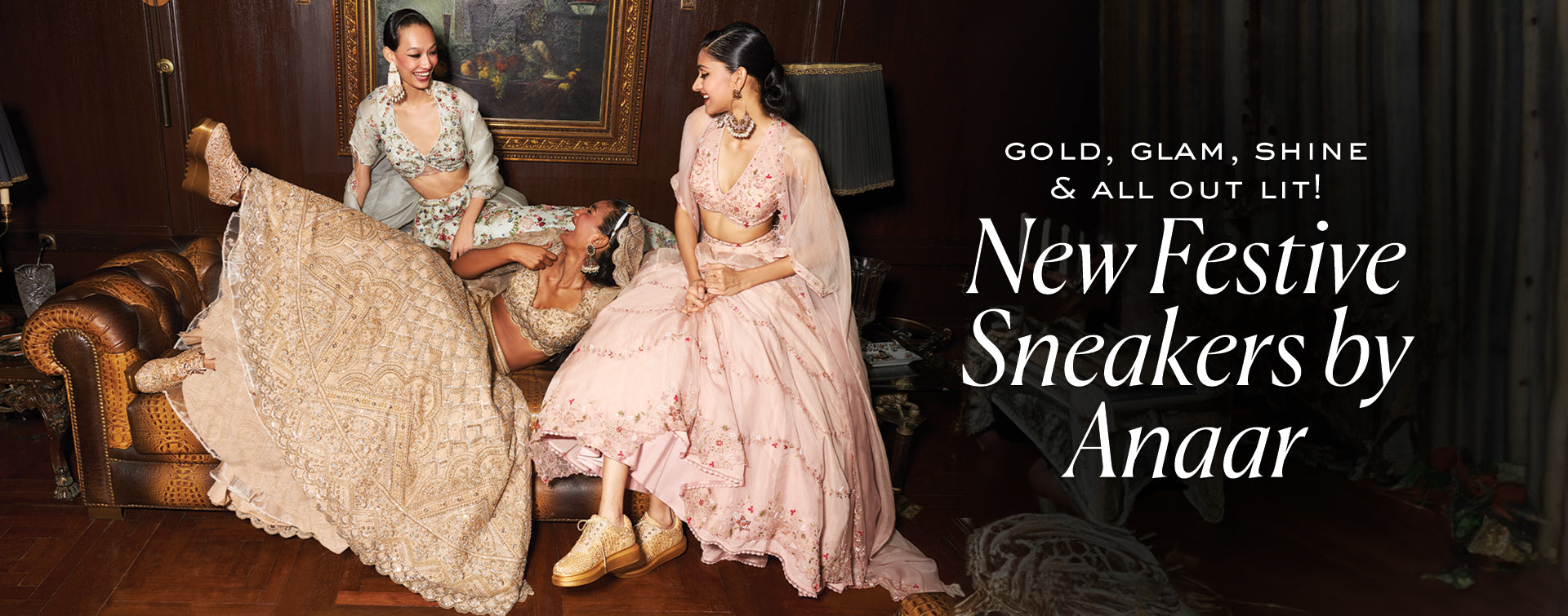 Anaar Bridal Shoes, Buy Bridal Footwear And Sneakers Online